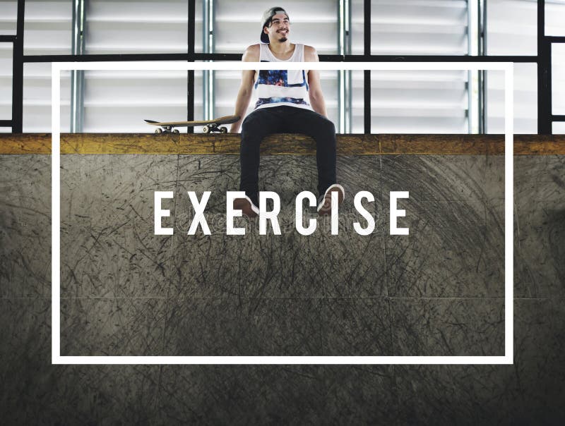 Get Fit Exercise Fitness Physical Training Workout Concept Stock Photo ...