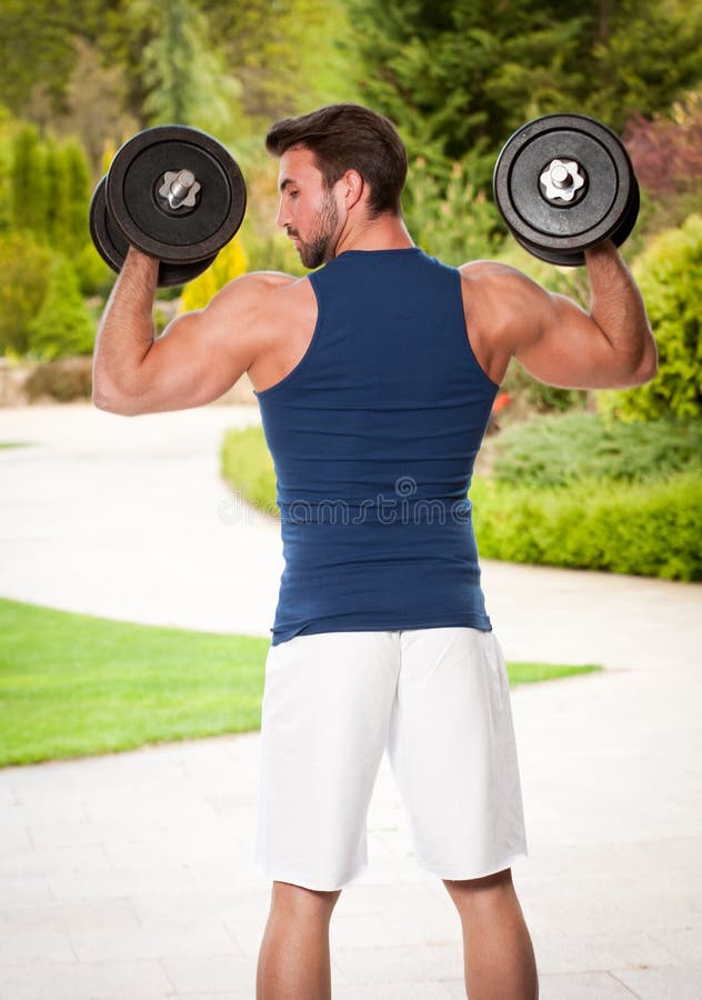 Get fit. stock image. Image of blue, happy, attractive - 40289649