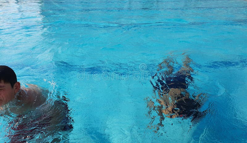 Get Fresh at the Swimming Pool Stock Image - Image of relaxing, cool ...