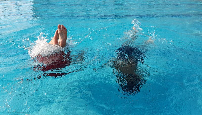 Get Fresh at the Swimming Pool Stock Image - Image of water, azure ...