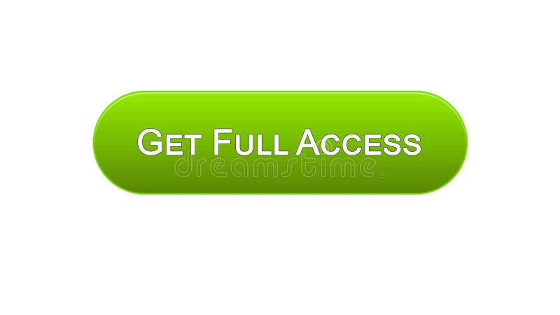 Get Full Access Web Interface Button Clicked with Mouse Cursor, Wine Red Color Stock ...