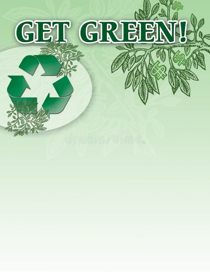 Get green stock illustration. Illustration of ecology - 4693860