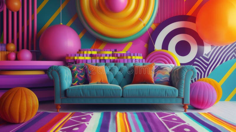 Get Groovy with this Retroinspired Pop Art Explosion Design Full of ...