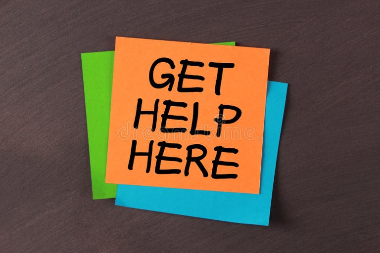 Get Help Here stock image. Image of advisor, answering - 45598025