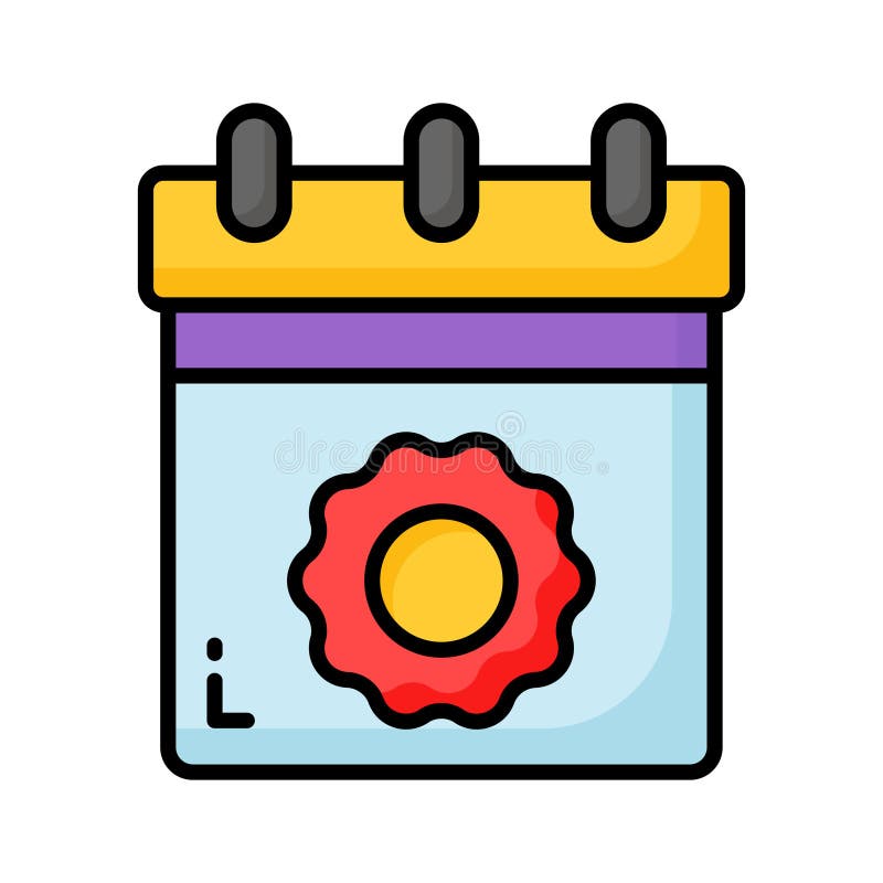 Get Hold this Catchy Vector of Calendar, Concept Icon of Schedule Stock ...