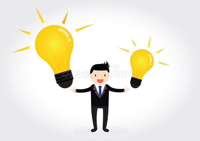 Get Idea stock vector. Illustration of smart, solution - 49548497