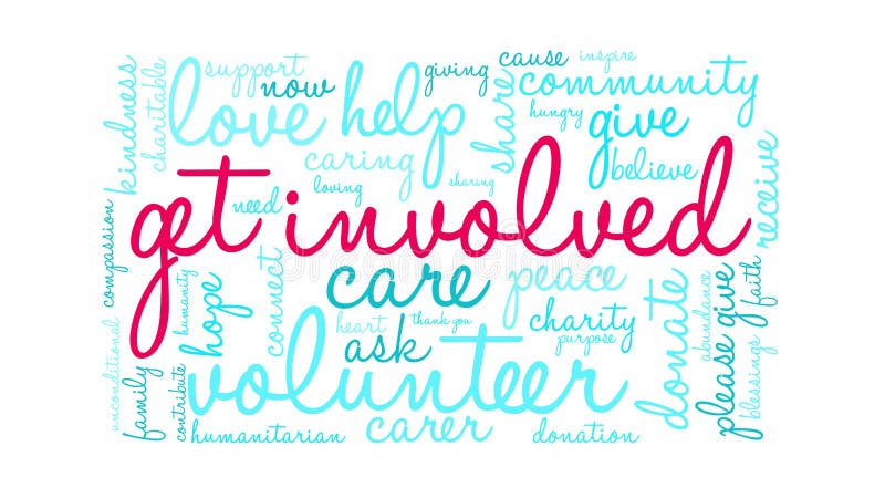 Get Involved Animated Word Cloud Stock Video - Video of humanity ...