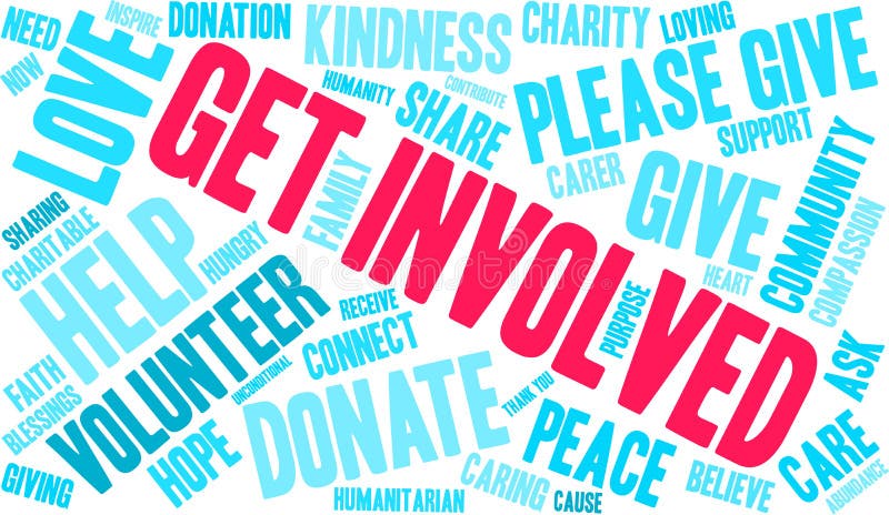 Get Involved Word CloudGet Involved Word Cloud Stock Vector ...
