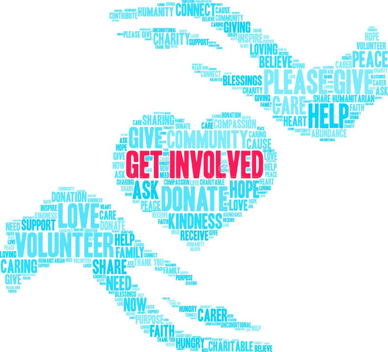 Get Involved Word CloudGet Involved Word Cloud Stock Illustration ...