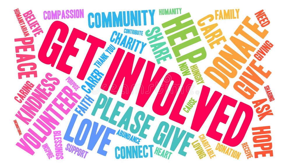 Get Involved Word CloudGet Involved Word Cloud Stock Vector ...