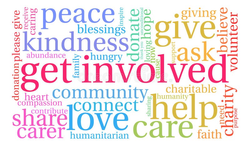 Get Involved Word CloudGet Involved Word Cloud Stock Vector ...