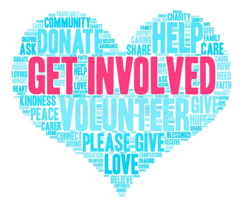 Get Involved Word CloudGet Involved Word Cloud Stock Illustration ...