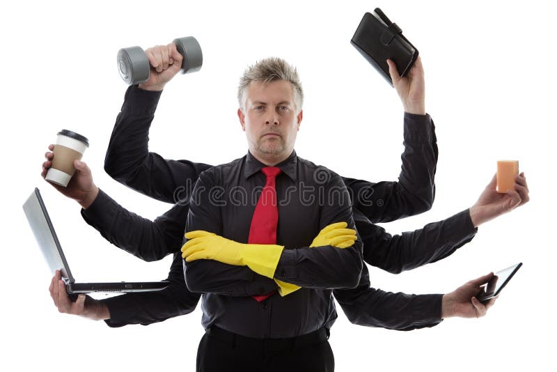 Get the job done stock image. Image of busy, hand, multitask - 43151707 Get the job done stock image. Image of busy, hand, multitask - 43151707