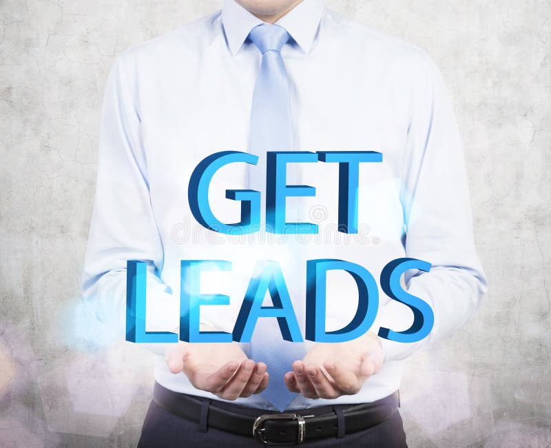 Get leads concept stock image. Image of lead, businessperson - 71432949