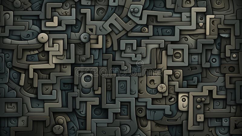 Get Lost in an Intricate Labyrinth Texture with Mesmerizing Mazelike ...