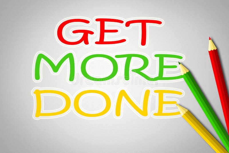 Get work done stock illustration. Illustration of delay - 26339771