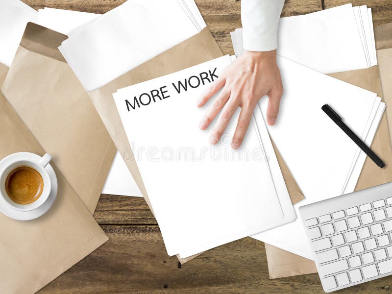 Get more work. stock image. Image of manager, person - 76278587