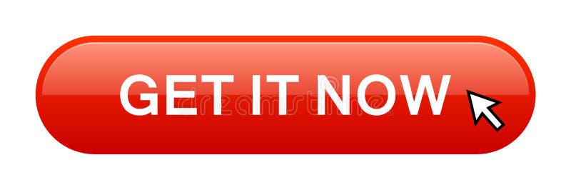Get it now button stock vector. Illustration of hand - 190050222