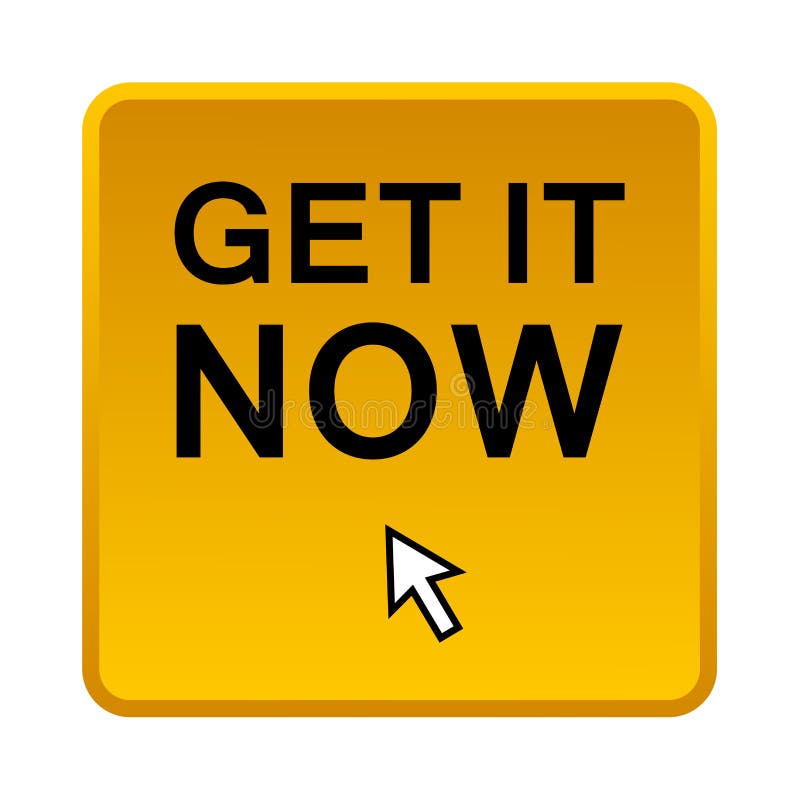 Get it now button stock vector. Illustration of classes - 190057847