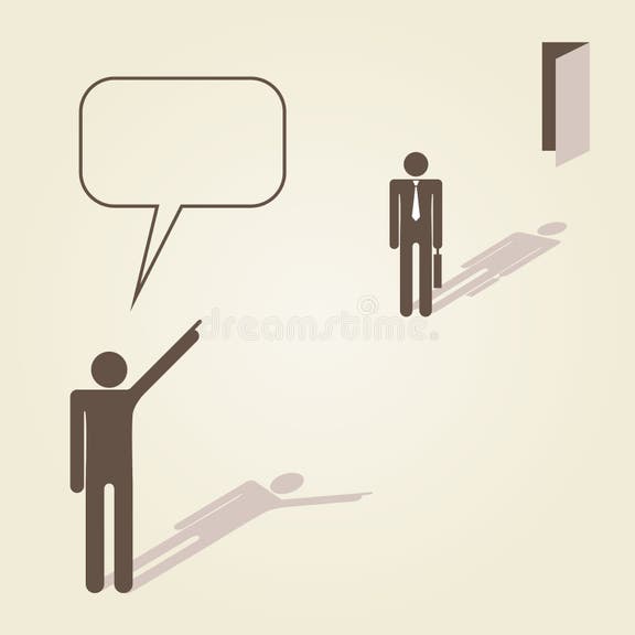 Get Out. Vector Illustration Stock Vector - Illustration of ...