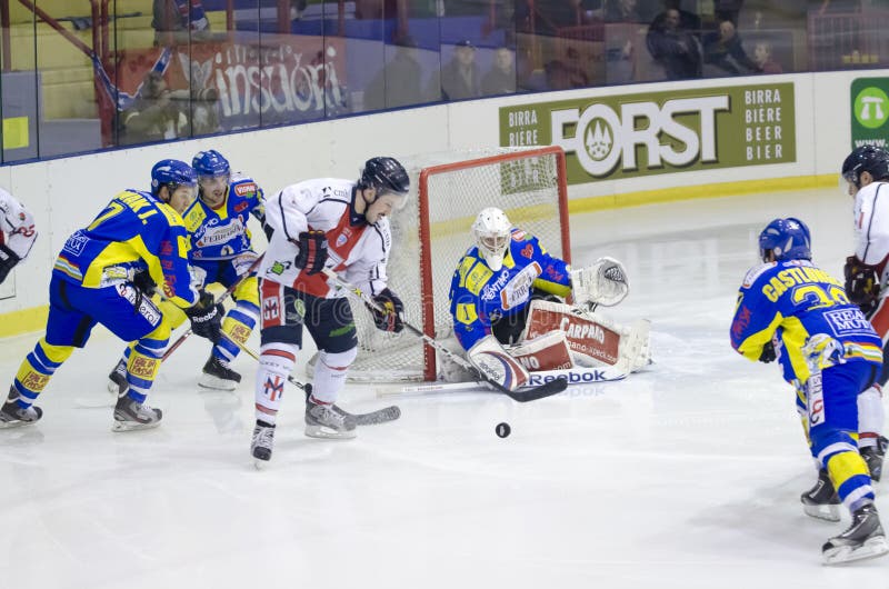 Get the puck editorial stock photo. Image of milan, equipment - 27454158