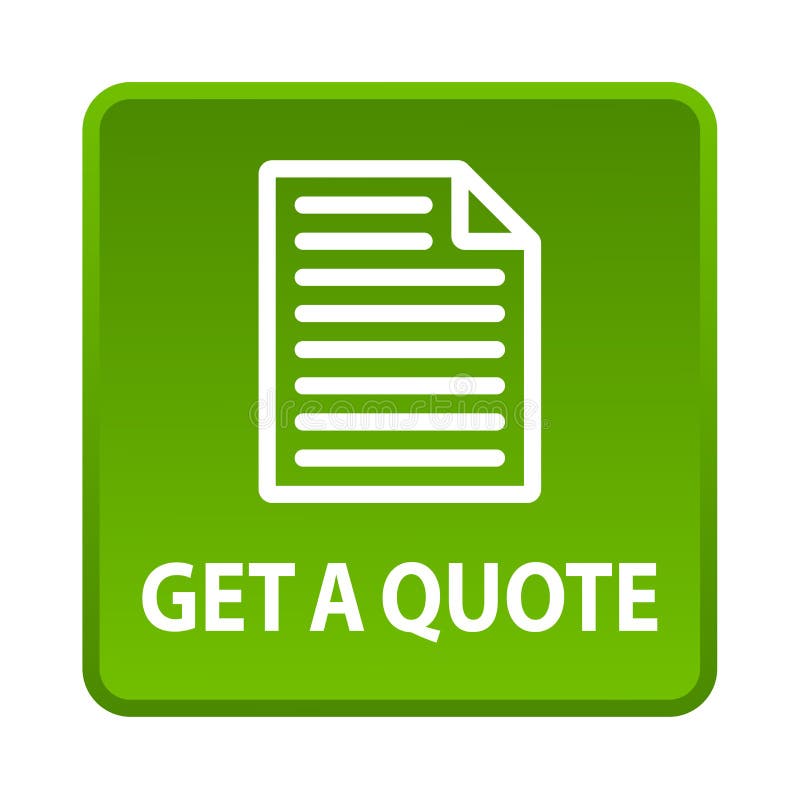 Get a quote button stock vector. Illustration of agreement - 200544238