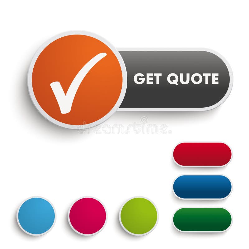 Quote Buttons Stock Illustrations – 811 Quote Buttons Stock ...