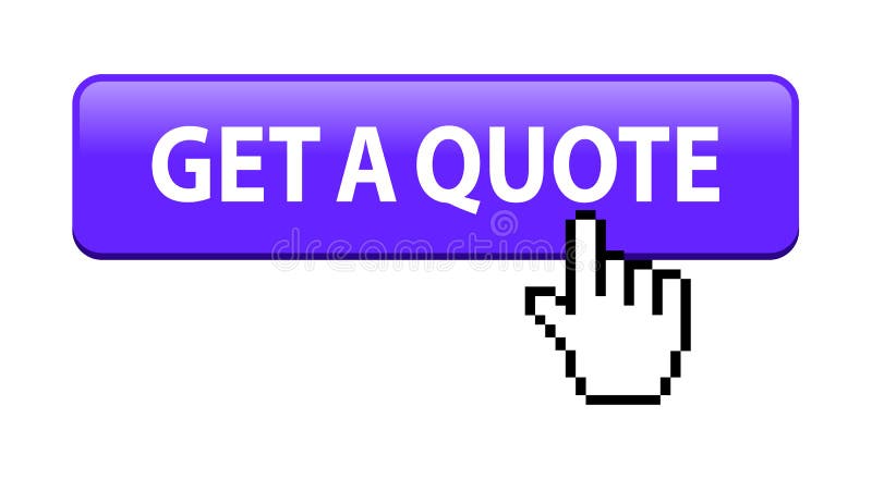 Get a quote button stock vector. Illustration of background - 200025140