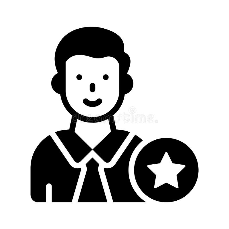 Get this Ranked Employee Vector Icon that Symbolises Excellence and ...