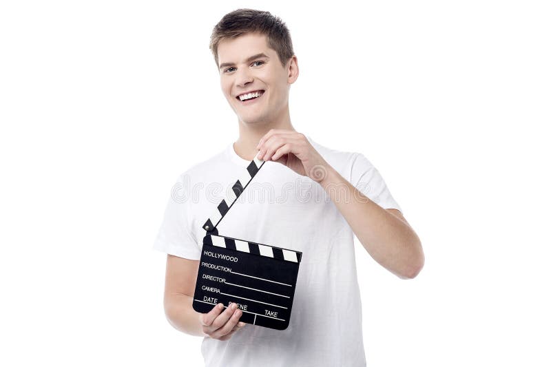 Get ready for the action ! stock photo. Image of showing - 57744448