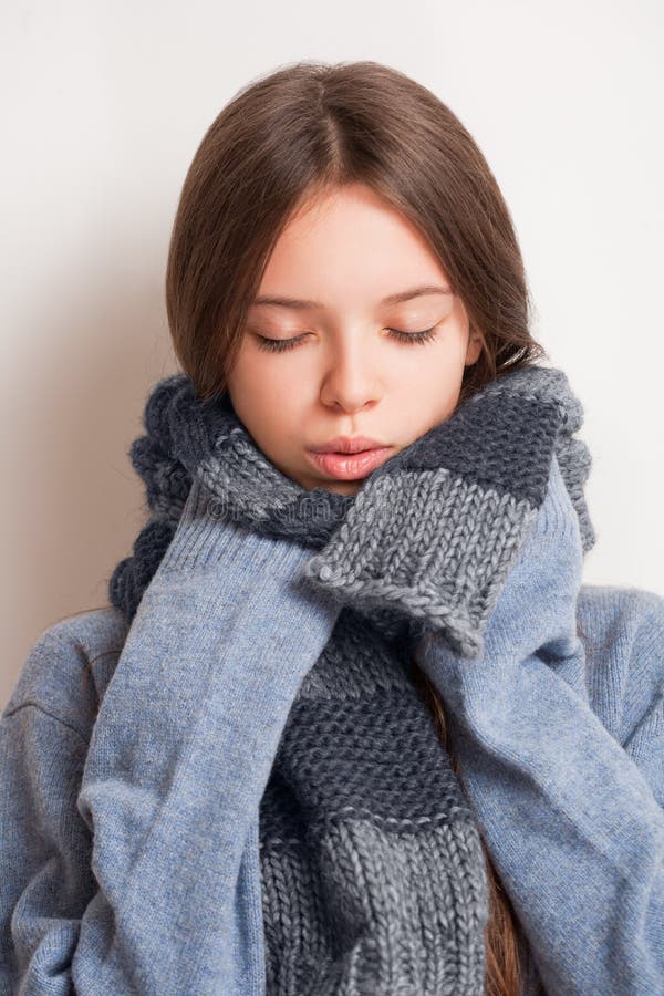 Get ready for the cold. stock image. Image of happy, looking - 59119139