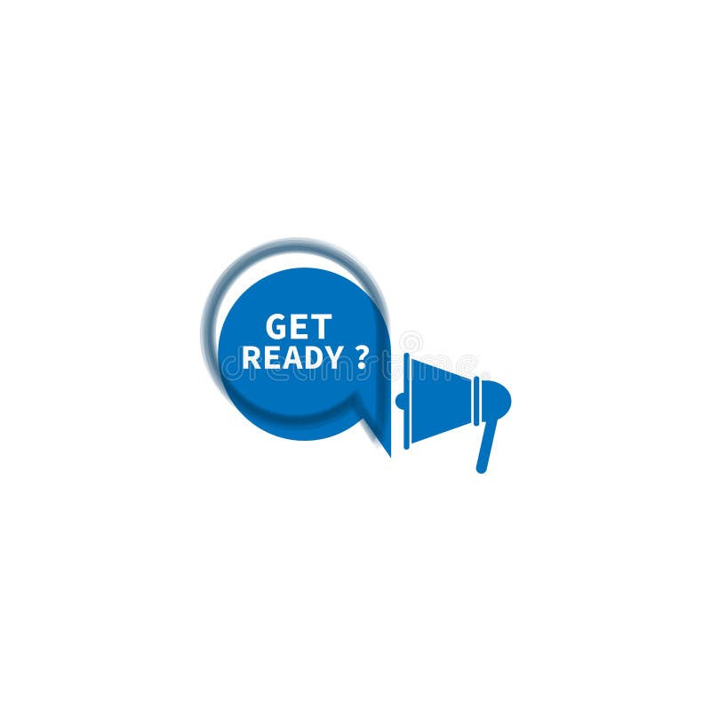 Get Ready Icon Design Template Vector Stock Illustration - Illustration ...