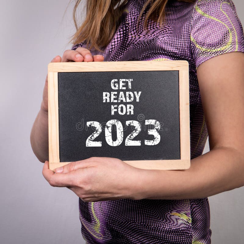 Get Ready for 2023. New Challenge Concept Stock Image - Image of ...