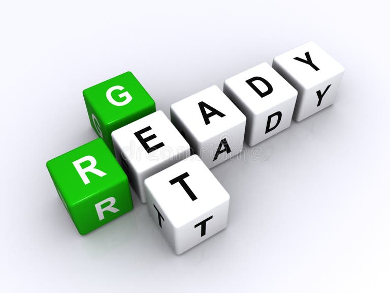 Get ready sign stock illustration. Illustration of sign - 26458967