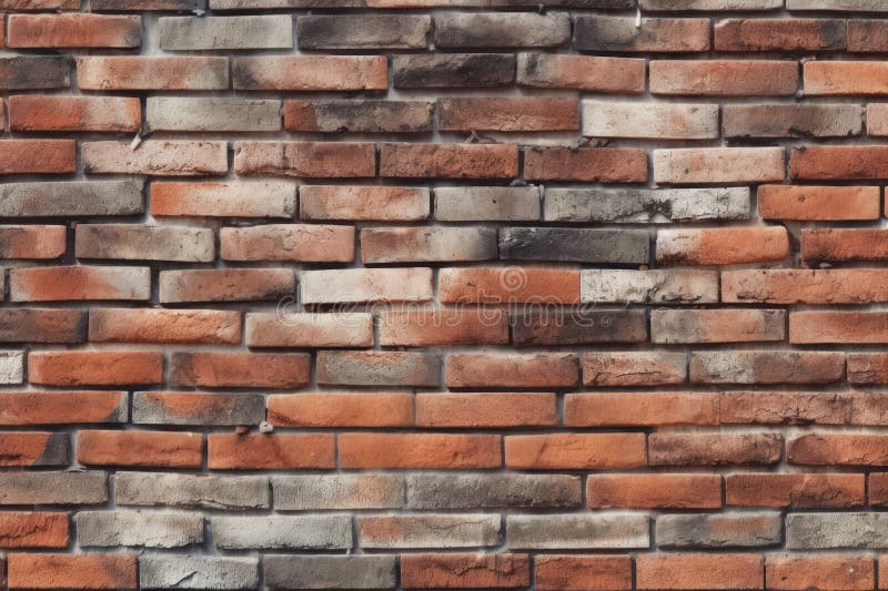 Authentic Brick Wall Texture Background for Your Designs, Generative AI ...