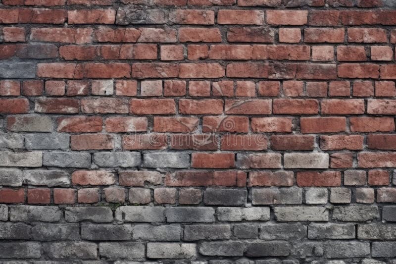 Authentic Brick Wall Texture Background for Your Designs, Generative AI ...