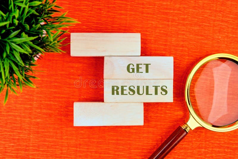 GET RESULTS Text Written on the Blocks in a Composition with a ...