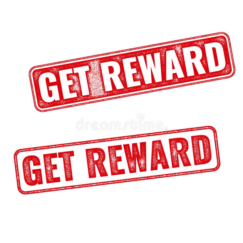 Get Reward Grunge Rubber Stamp on White Background Stock Vector ...
