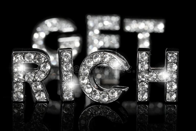 Get rich stock image. Image of money, expression, wealth - 13974605
