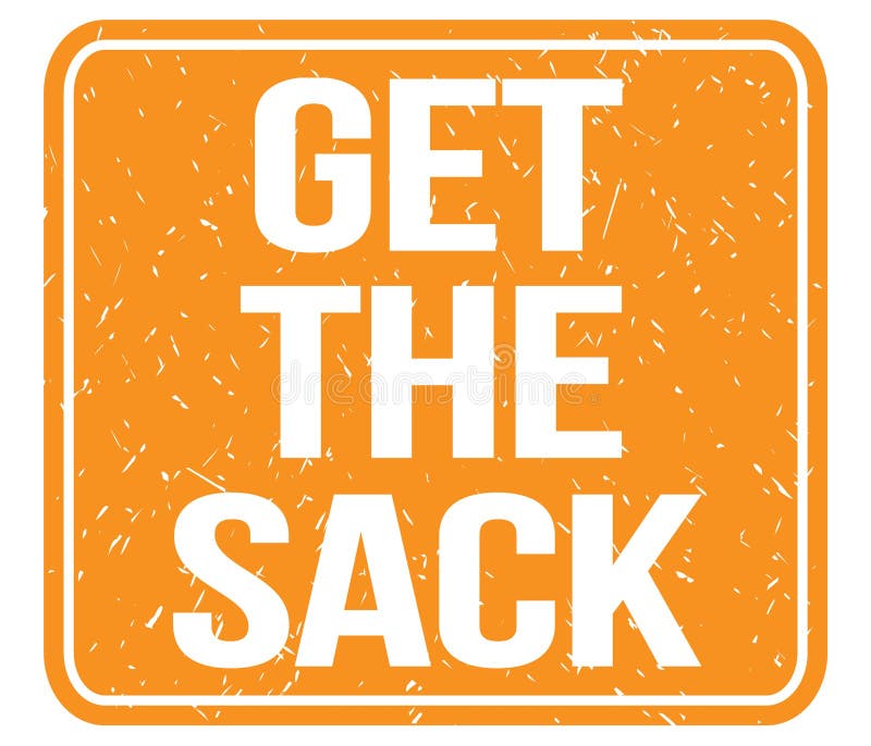 GET the SACK Text Written on Green-black Rectangle Stamp Stock ...