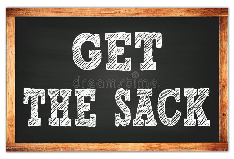 GET the SACK Words on Black Wooden Frame School Blackboard Stock ...
