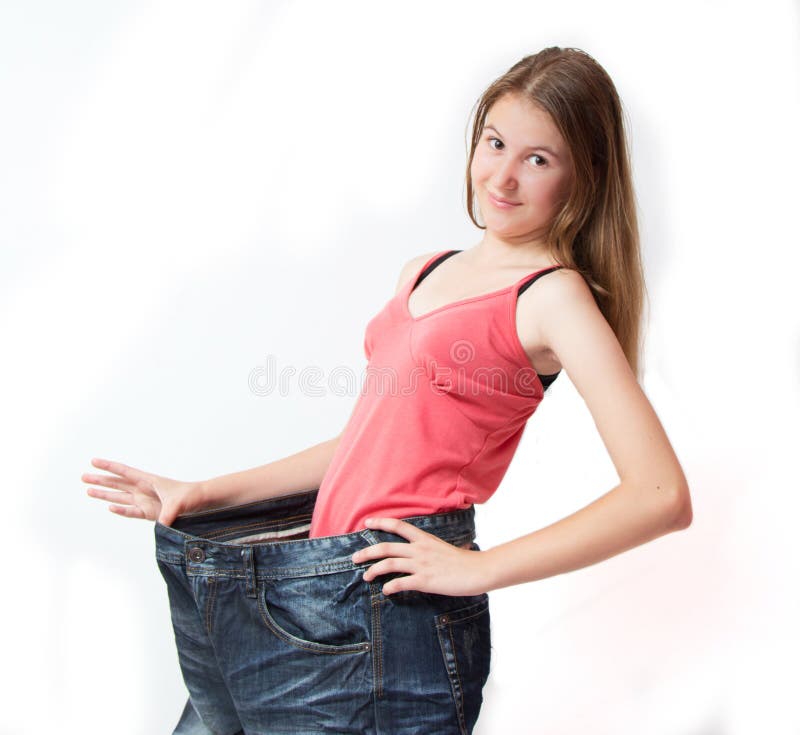 Get in Shape - Get Fit with a Healthy Diet Stock Photo - Image of ...