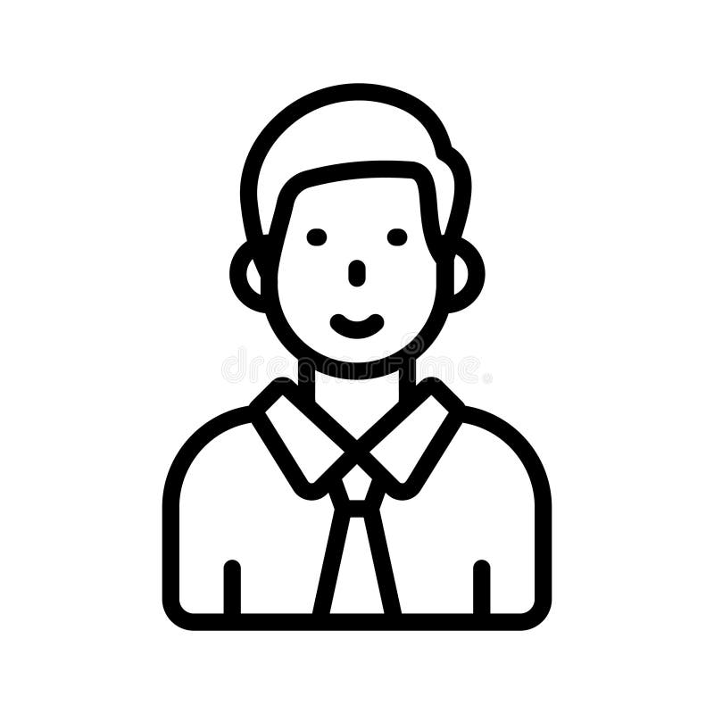 Get a Sight of this Latest Outline Icon of Business Manager Stock ...