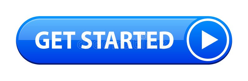Get started button stock vector. Illustration of background - 199849656