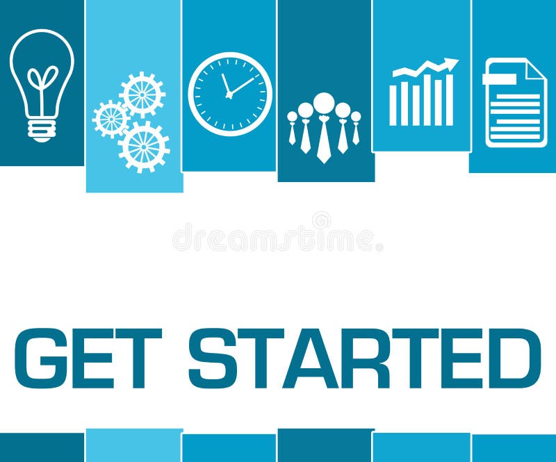 Get Started Blue Square Isolated Web Button Stock Vector - Illustration ... Get Started Blue Square Isolated Web Button Stock Vector - Illustration ...