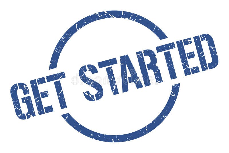 Get started stamp stock vector. Illustration of grunge - 137022882