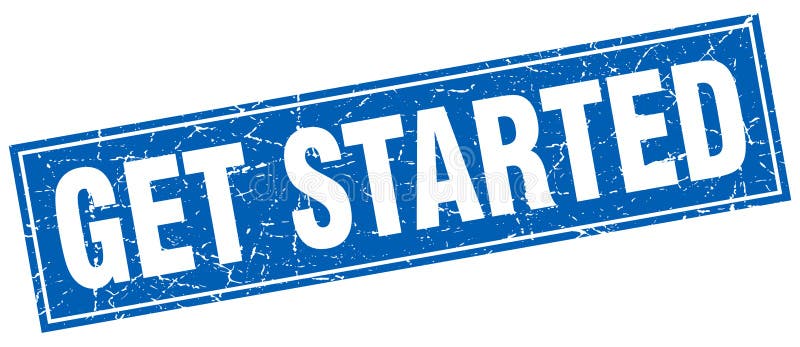 Get started stamp stock vector. Illustration of stamp - 125214950