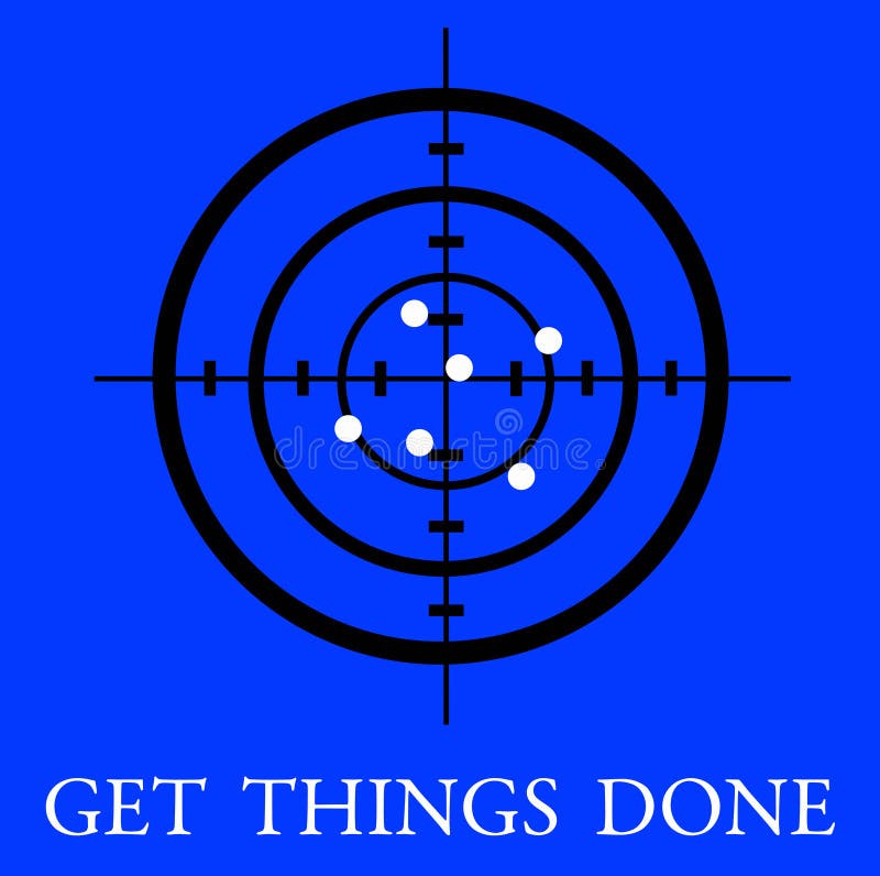 Get things done stock illustration. Illustration of mental - 16733613
