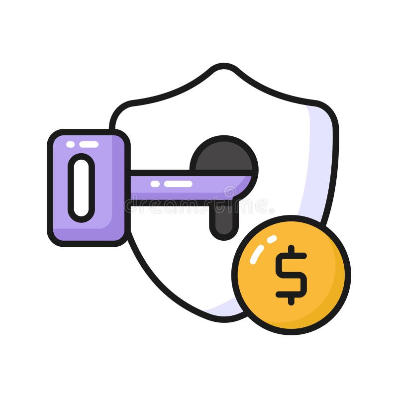 Get this Visually Appealing Vector of Financial Security, Ready To Use ...