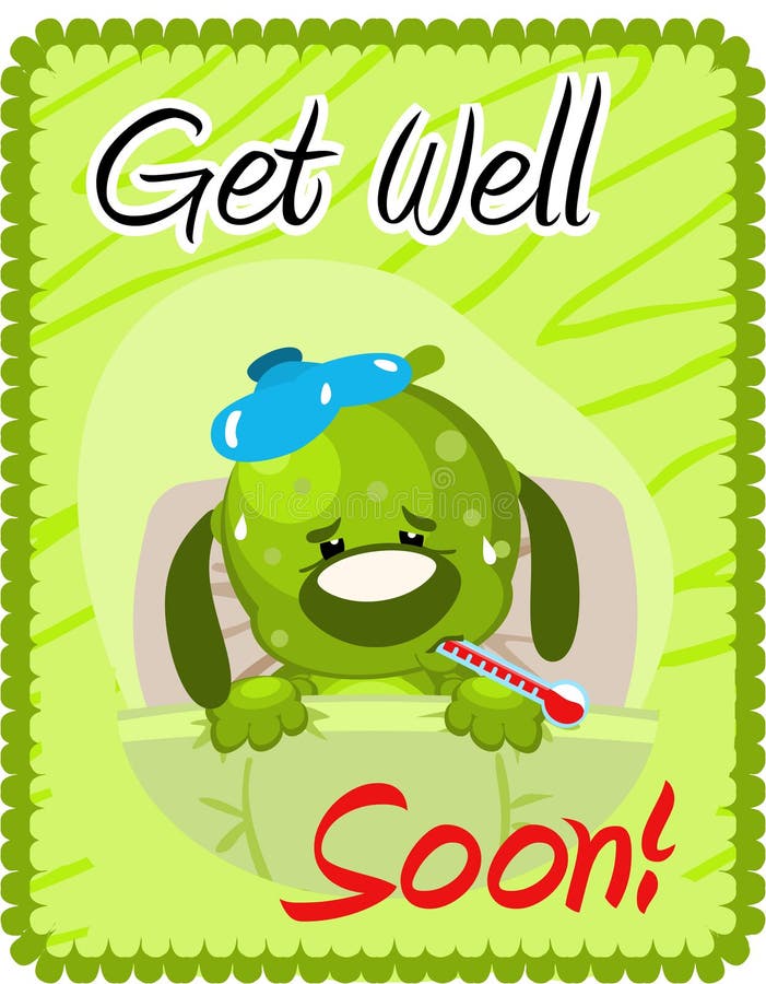 Cartoon Get Well Stock Illustrations – 579 Cartoon Get Well Stock ...